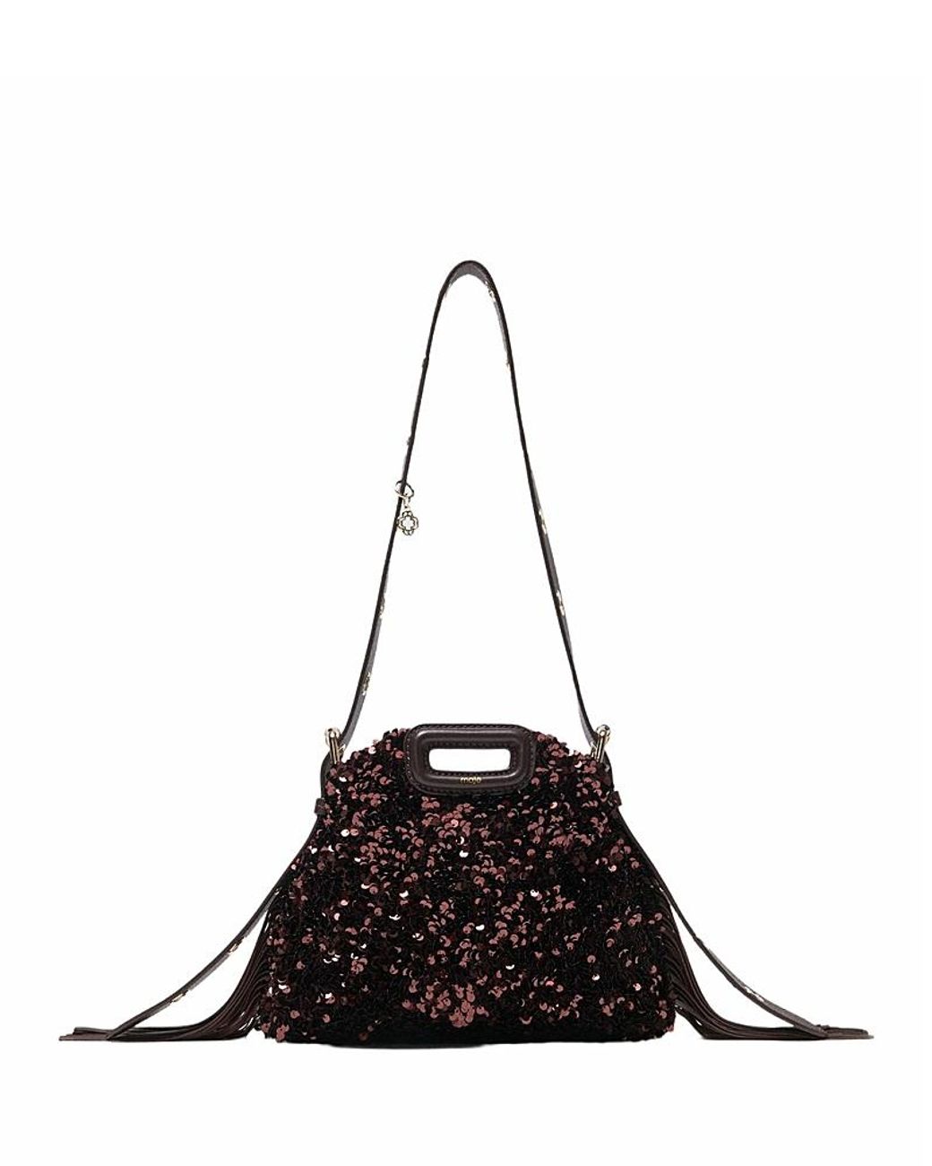 Maje Miss M Mini Bag in Black | Lyst