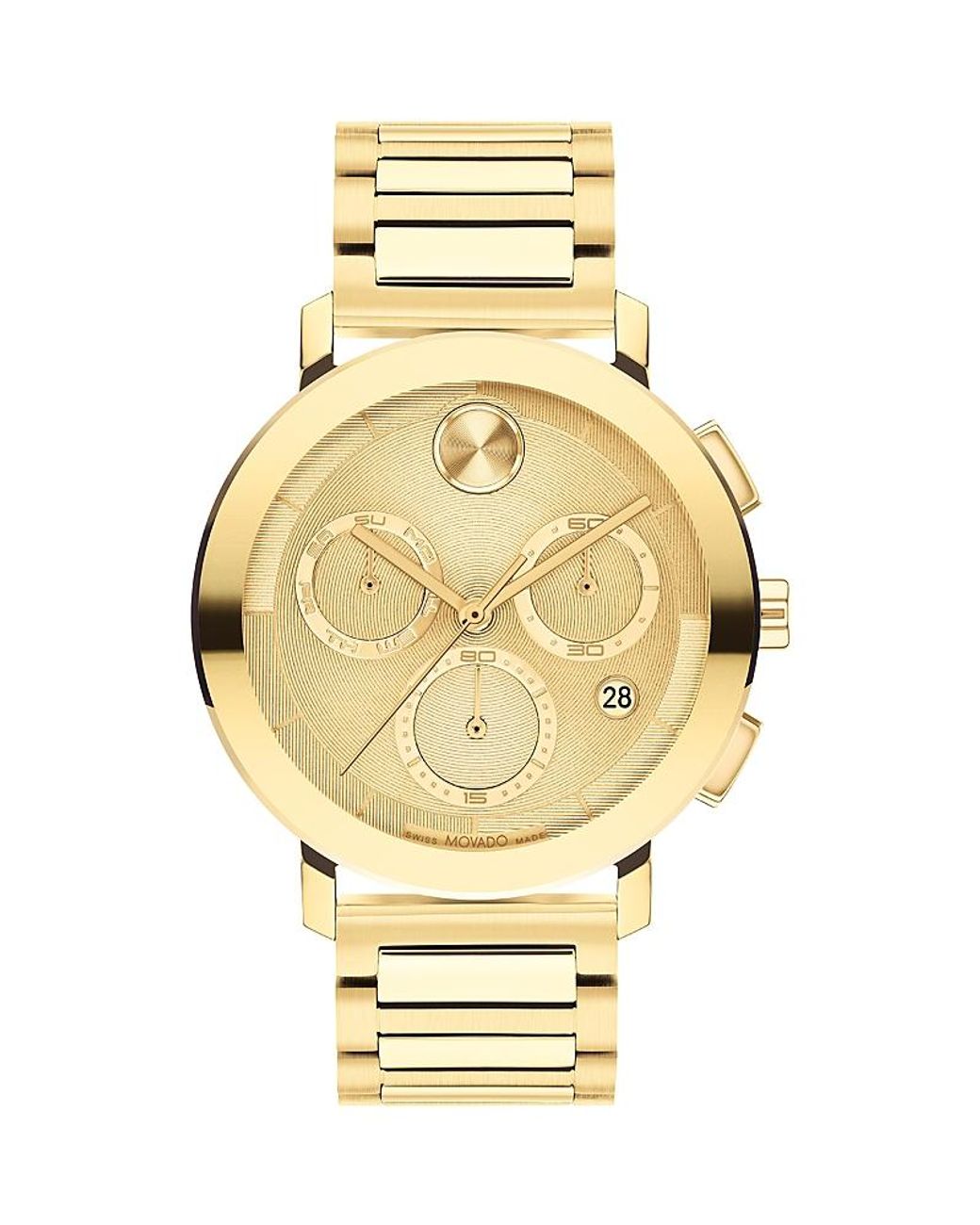 Movado Bold Evolution 2.0 Chronograph Watch, 42Mm in Metallic for Men ...