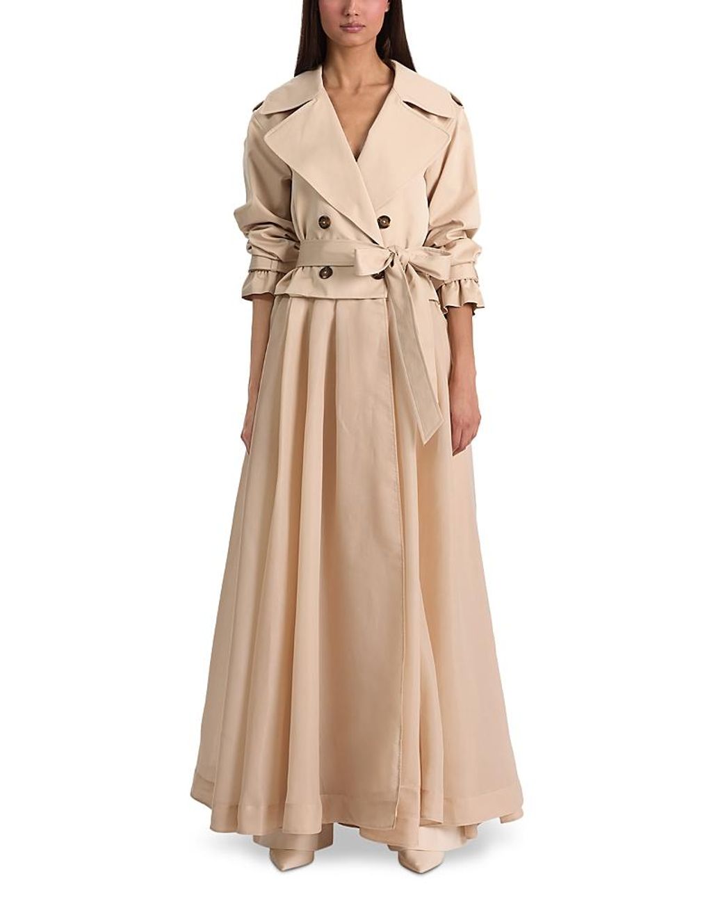 Alice + Olivia Nevada Trench in Blue | Lyst