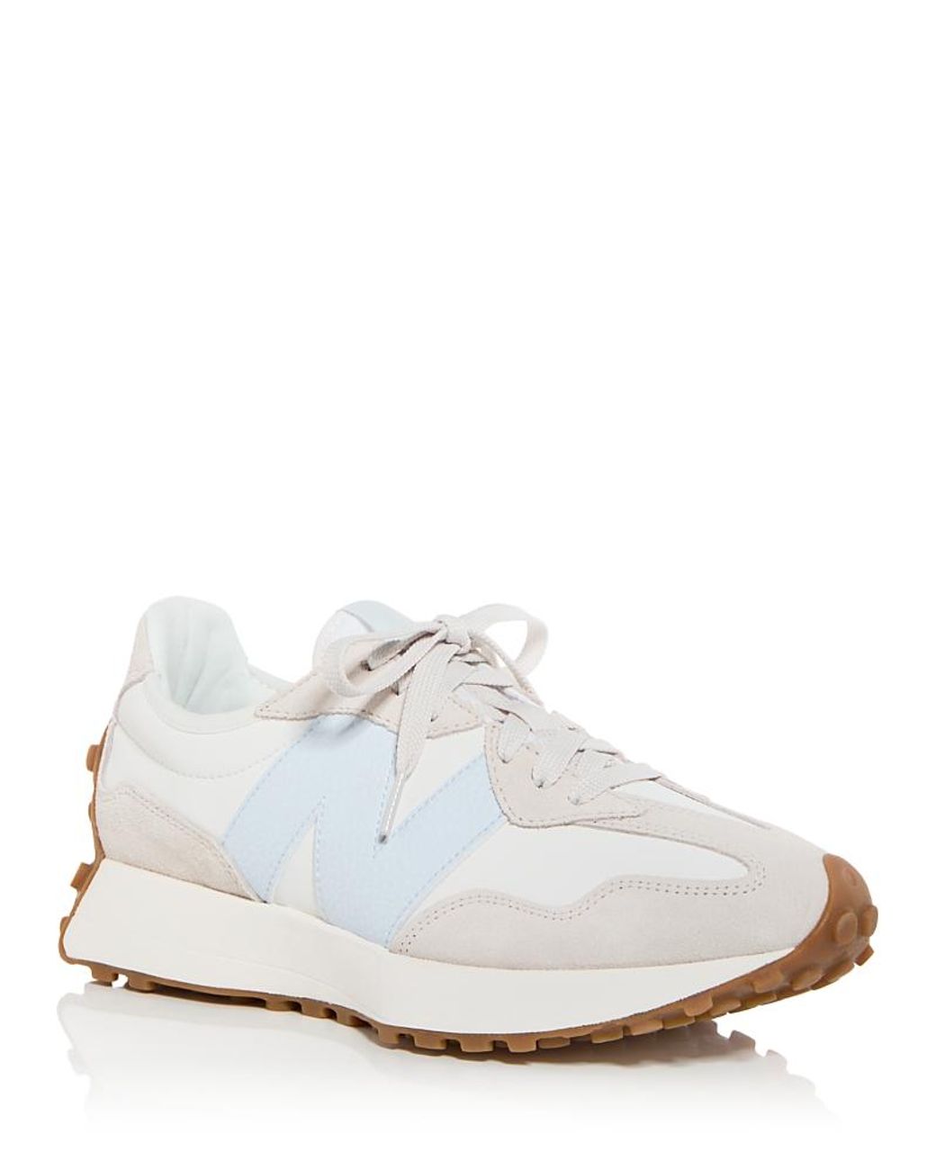 New Balance 327 Low Top Sneakers in White | Lyst