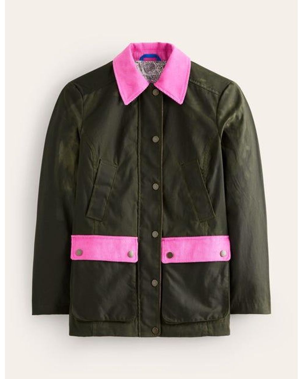 Boden Heritage Wax Jacket in Green | Lyst