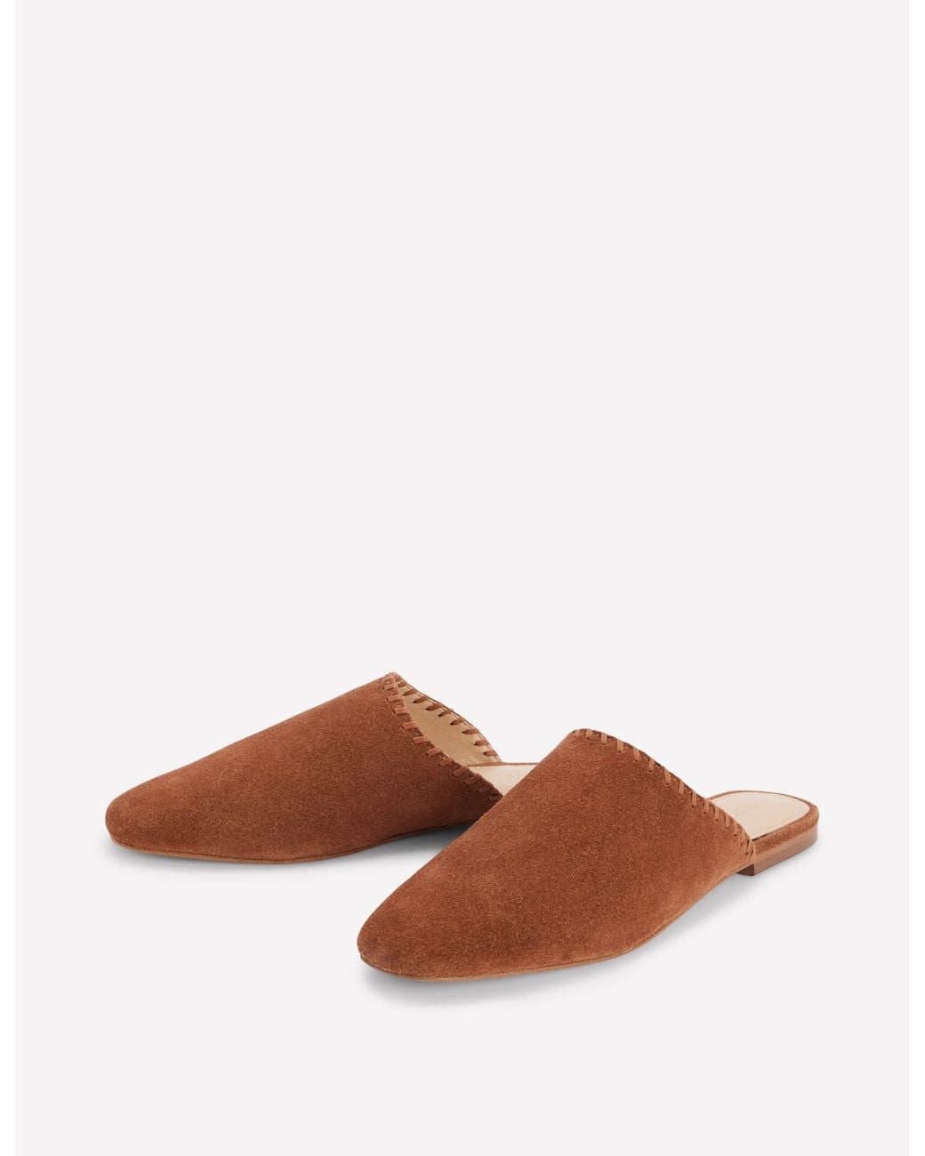 Boden Mule Slipper Loafer in Brown | Lyst