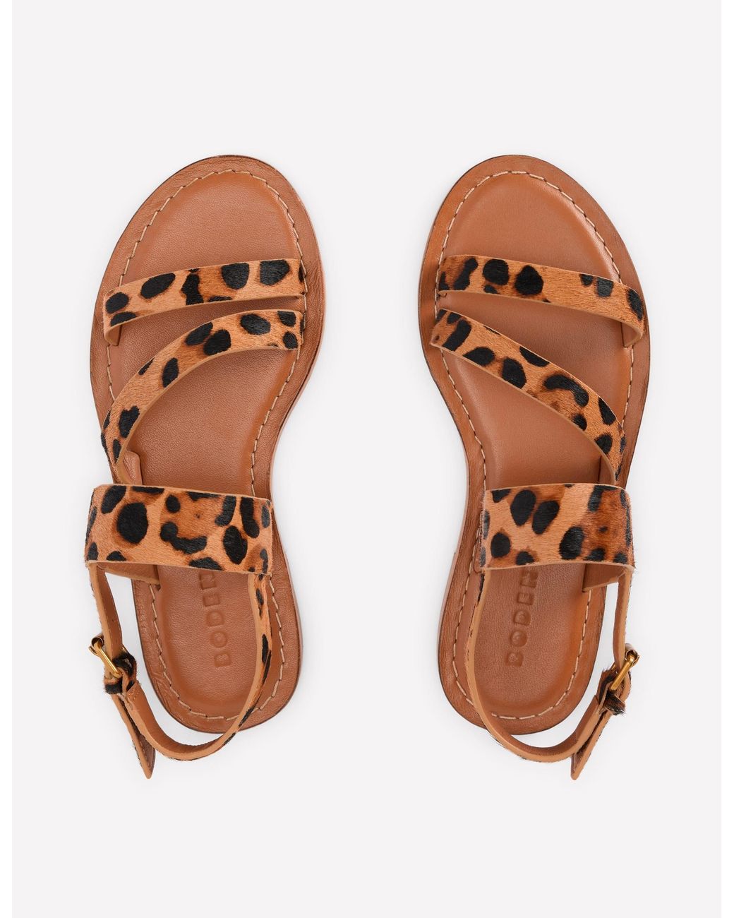 Boden Asymmetric Sandal in Brown | Lyst