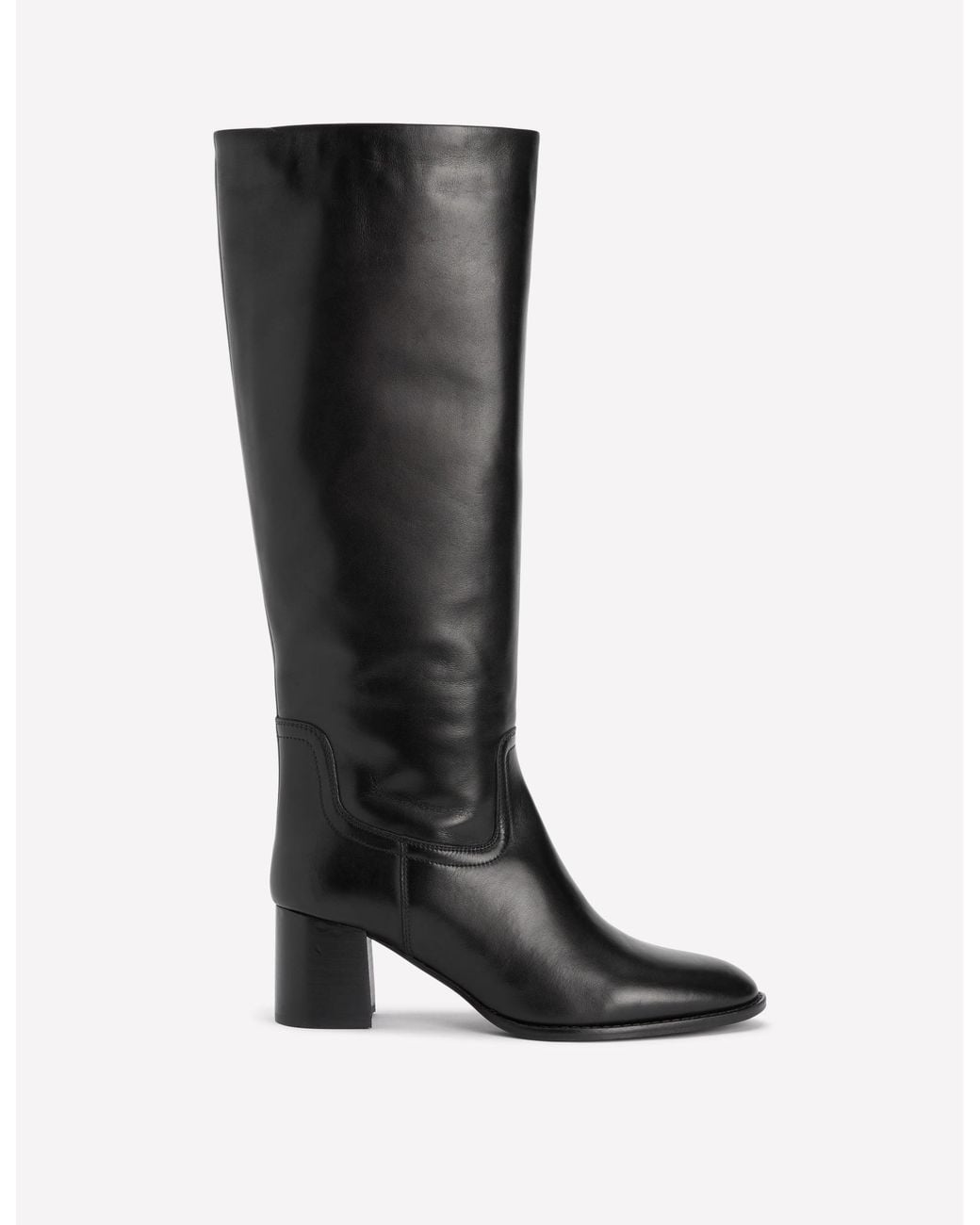 Boden Skye Smart Knee Boots in Black | Lyst