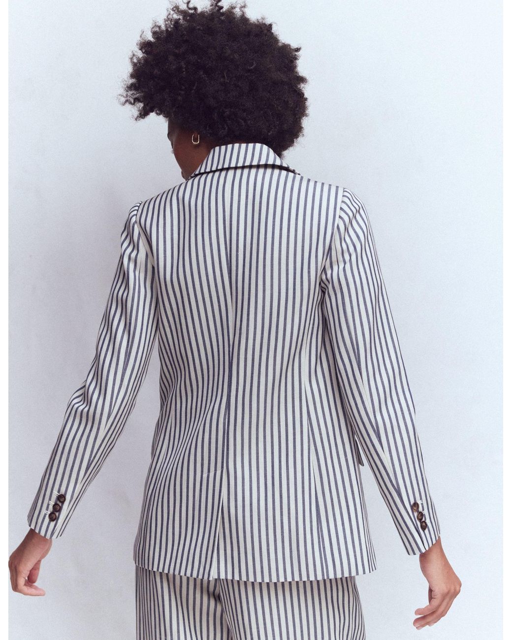 Boden Woodbridge Relaxed Blazer in White | Lyst