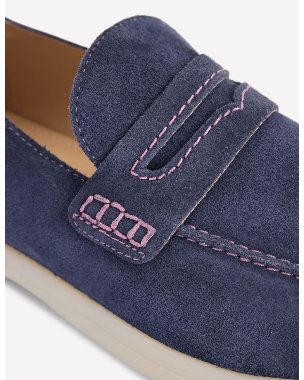 Boden Easy Soft Loafers in Blue | Lyst