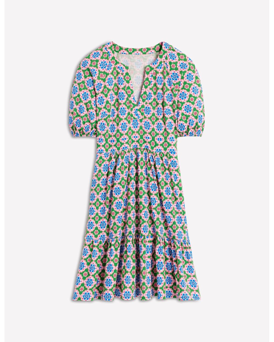 Boden Piper Short Jersey Dress in Blue | Lyst UK