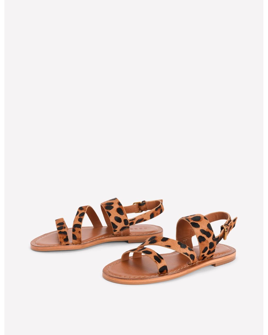 Boden Asymmetric Sandal in Brown | Lyst