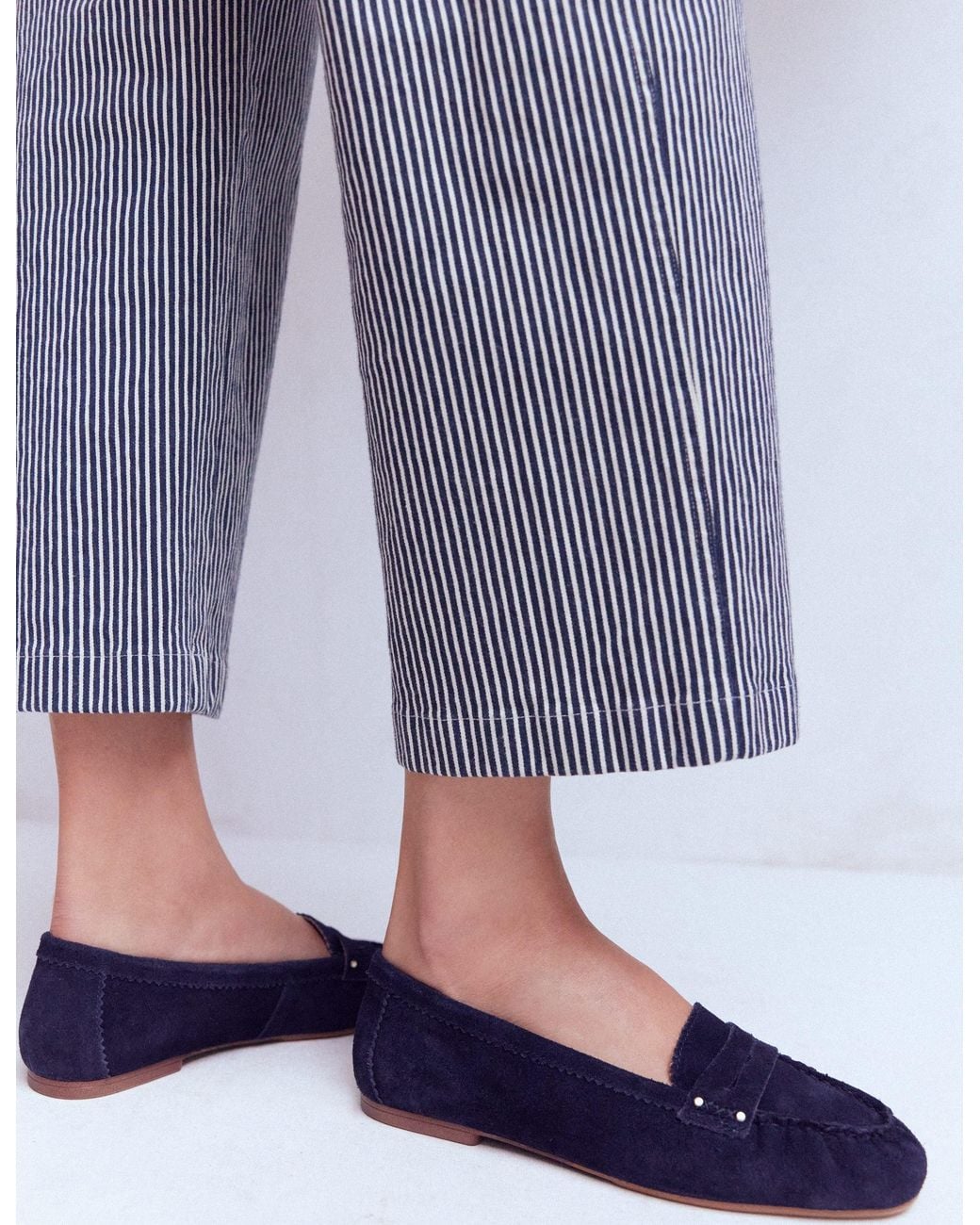 Boden Classic Penny Loafers in Blue | Lyst
