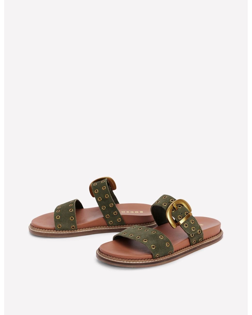 Boden Caryl Double Strap Sandals | Lyst