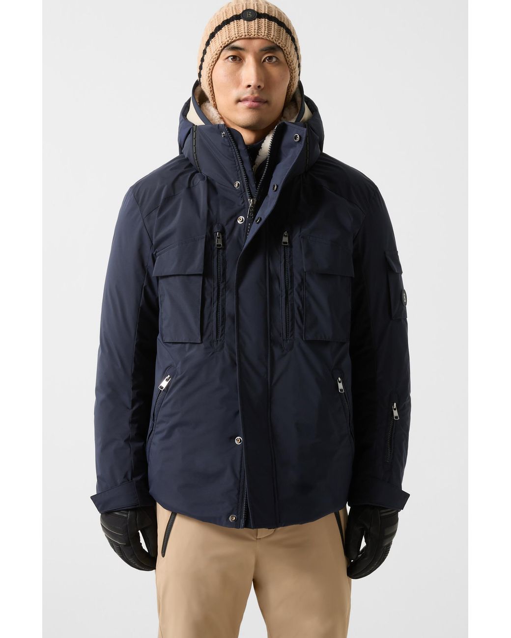 Bogner Arne Down Ski Jacket in Blue for Men | Lyst