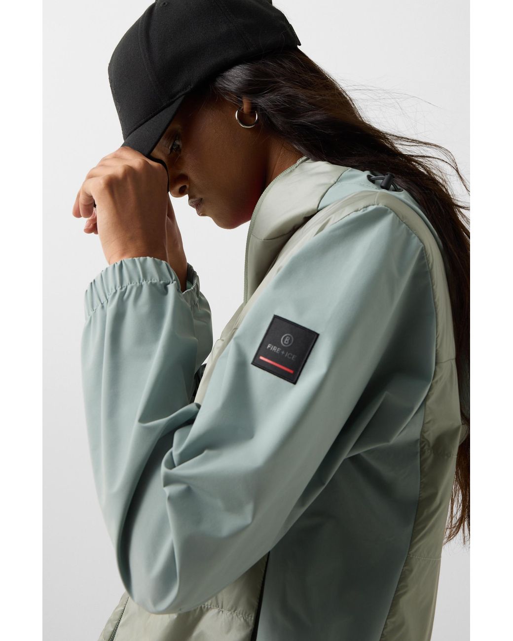 Bogner Fire + Ice Hybrid Jacket Marta in Green | Lyst UK