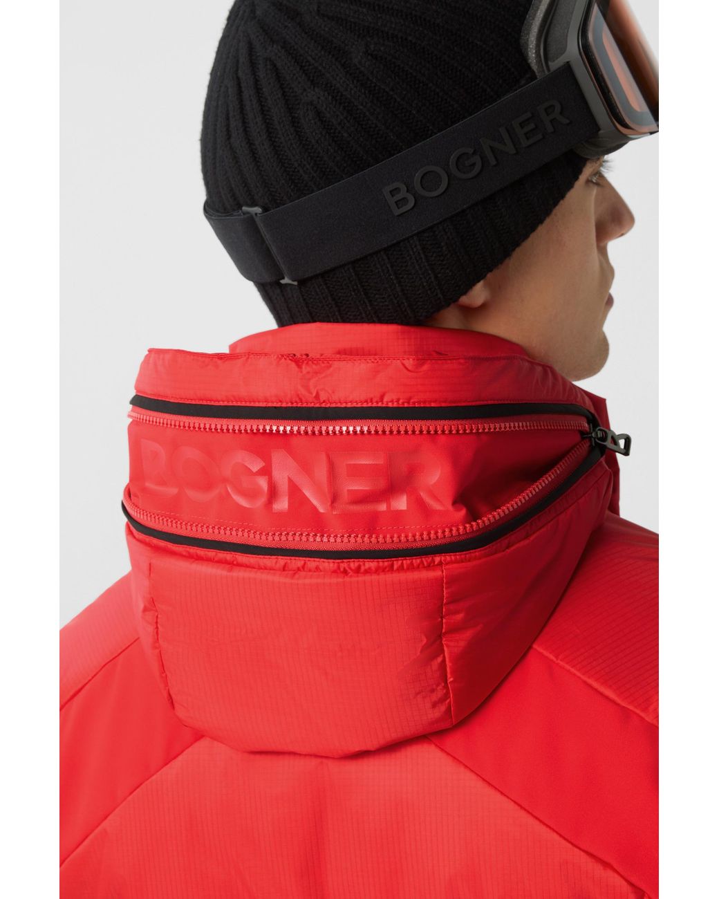 Bogner Henik Down Ski Jacket in Red for Men | Lyst