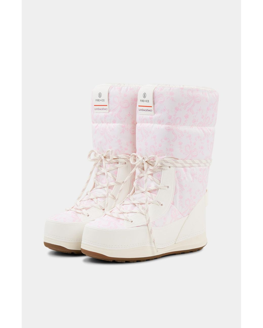 Bogner Fire + Ice Snow Boots Les Arcs in Pink | Lyst