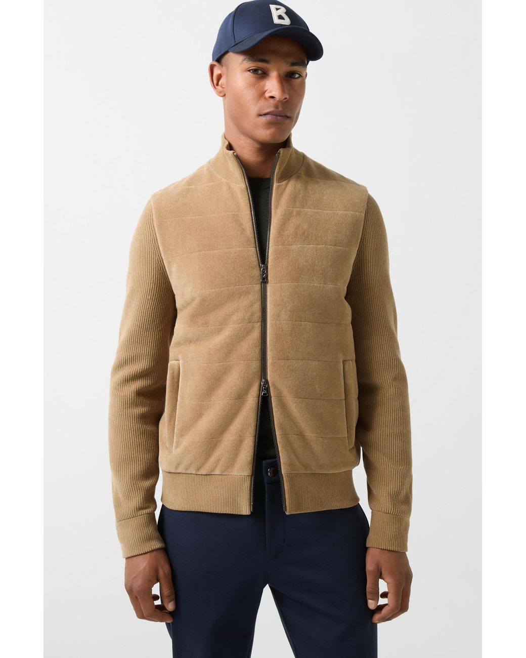 Bogner Tolga Hybrid Jacket in Brown for Men | Lyst Canada