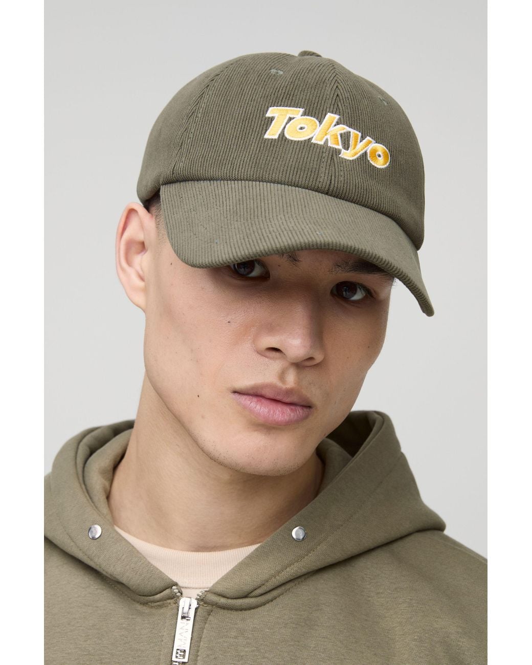 BoohooMAN Tokyo Cap in Green for Men | Lyst