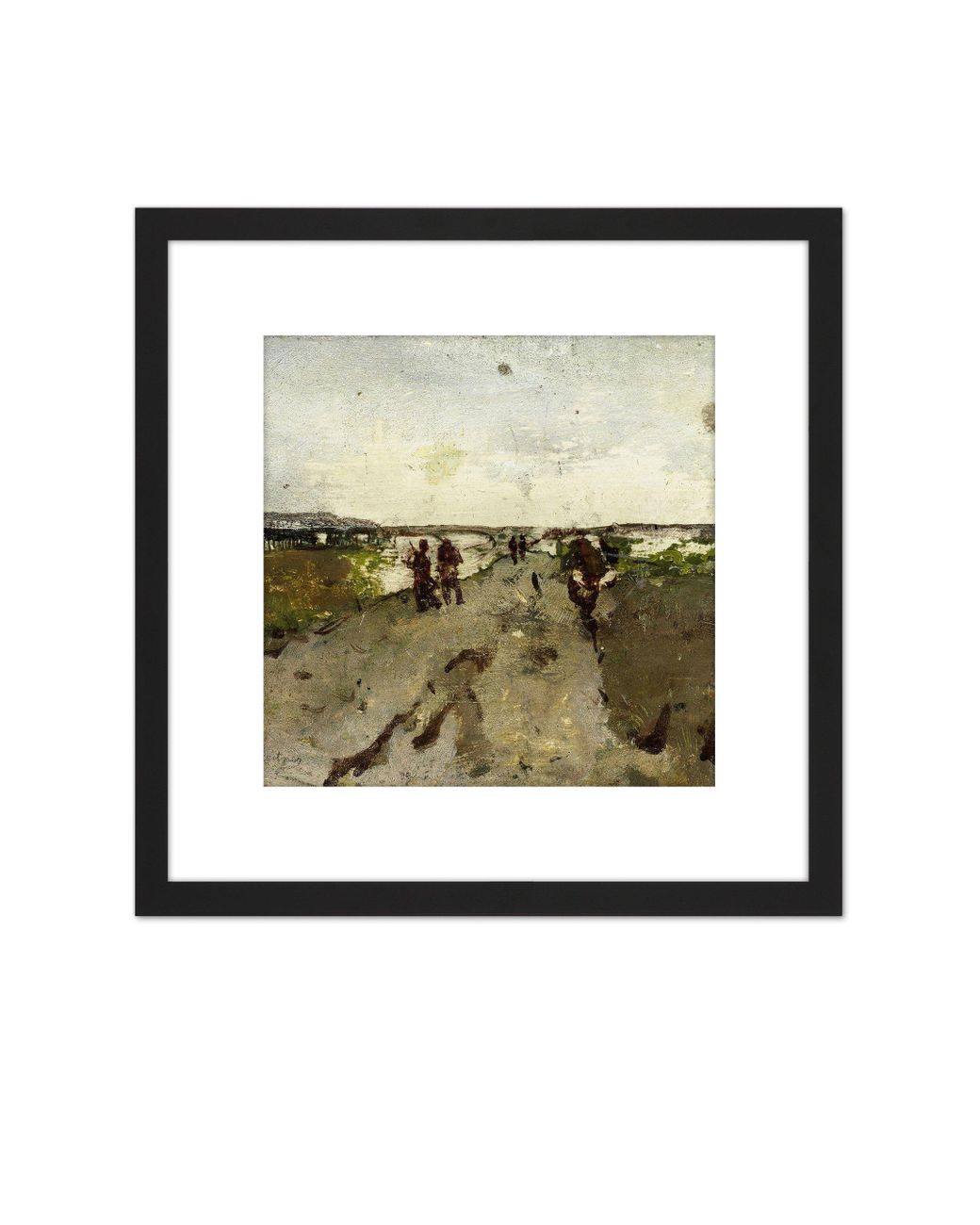 BoohooMAN Artery8 Breitner Landscape Near Waalsdorp Painting 8x8 Inch ...