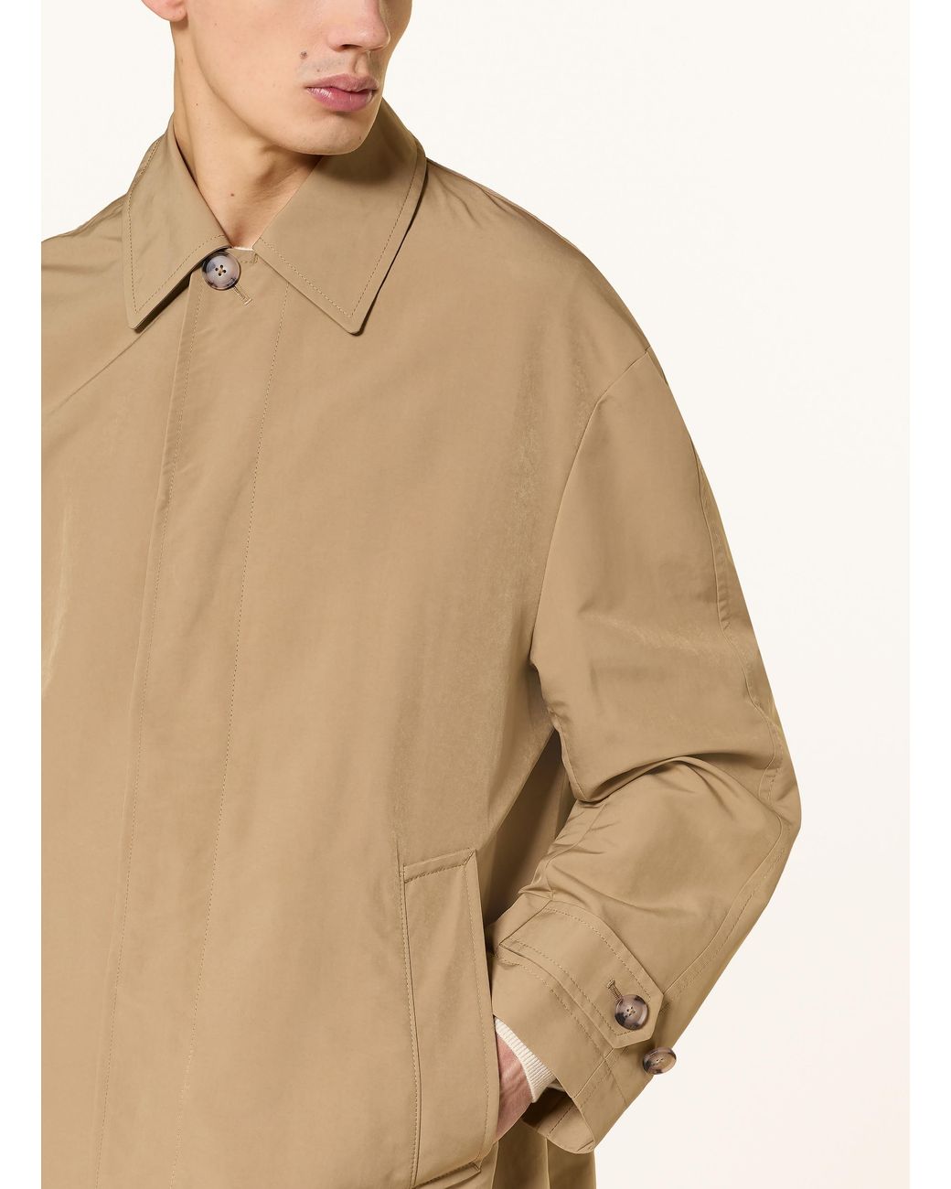BOSS Mantel COLIN in Natur für Herren | Lyst DE