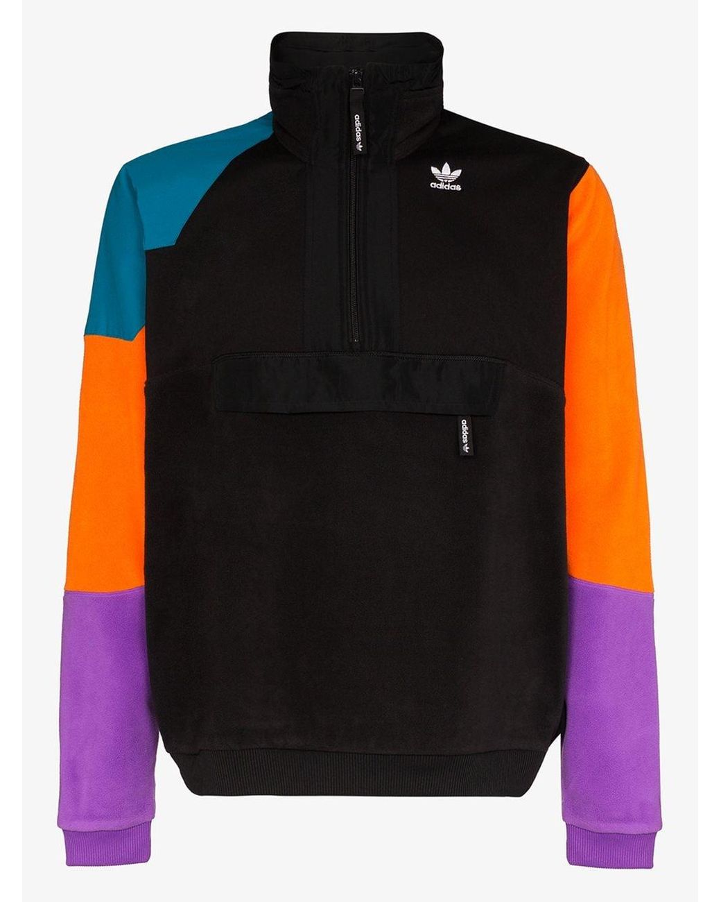 adidas Black Originals Pt3 Fleece Jacket for Men | Lyst