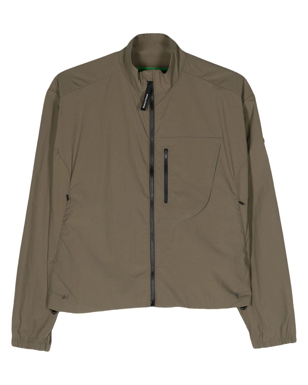 District Vision Black Kendra Running Jacket in Green | Lyst UK