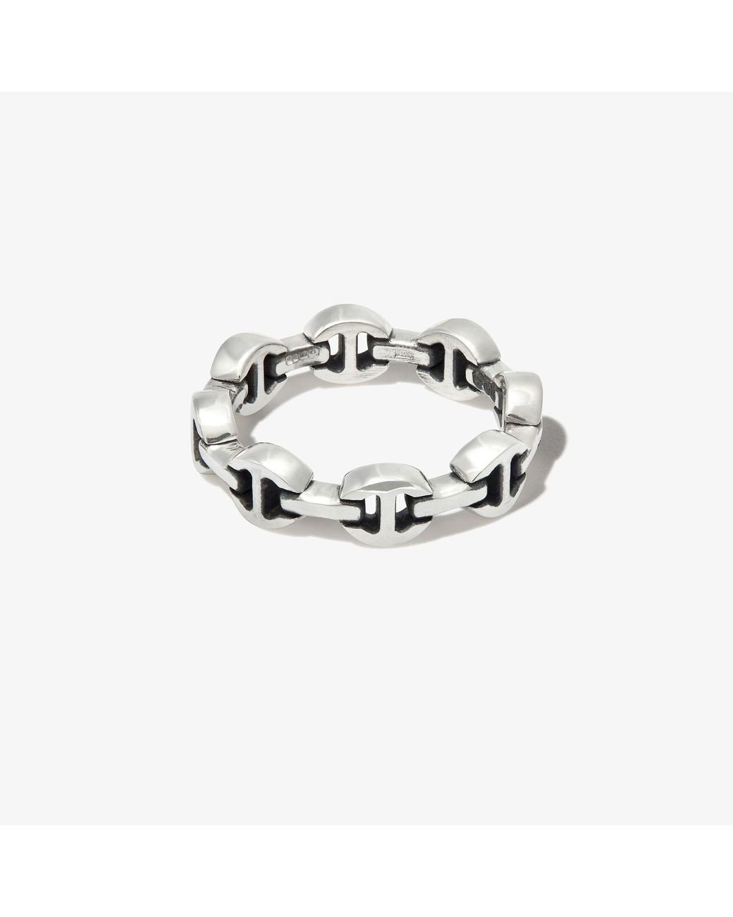 38％割引グレイ系【激安大特価！】 HOORSENBUSH Dame Tri-Link Ring silver925 リング アクセサリーグレイ系-OTA.ON.ARENA.NE.JP