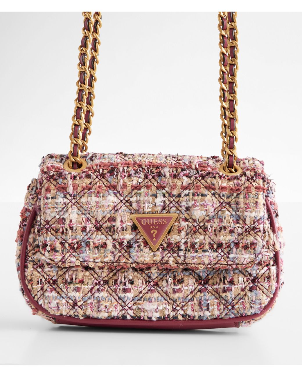 Guess Giully Mini Convertible Purse in Pink | Lyst