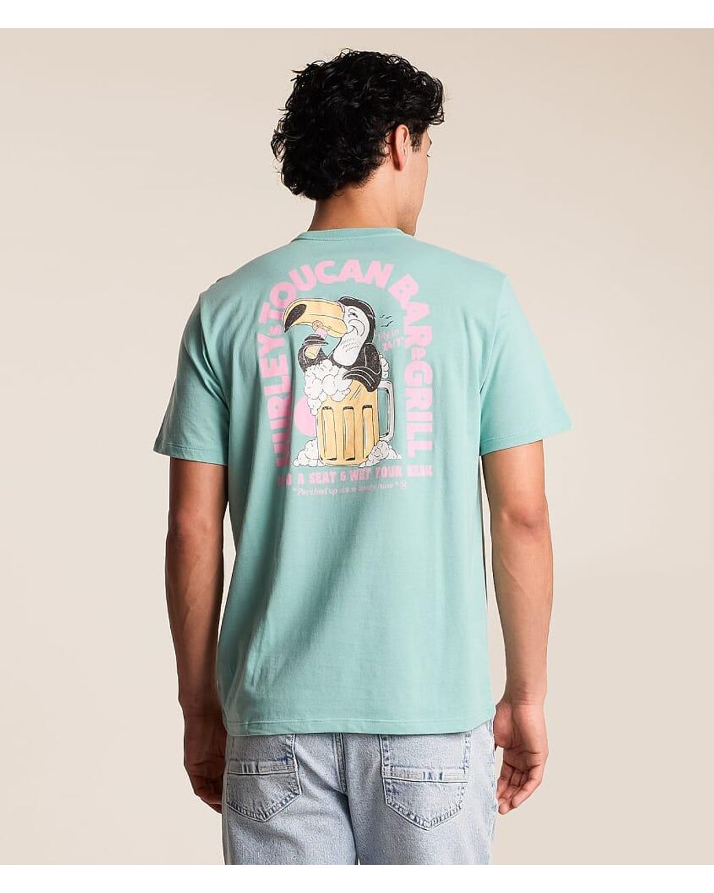 Hurley Wet Beaks T-Shirt in Blue for Men | Lyst