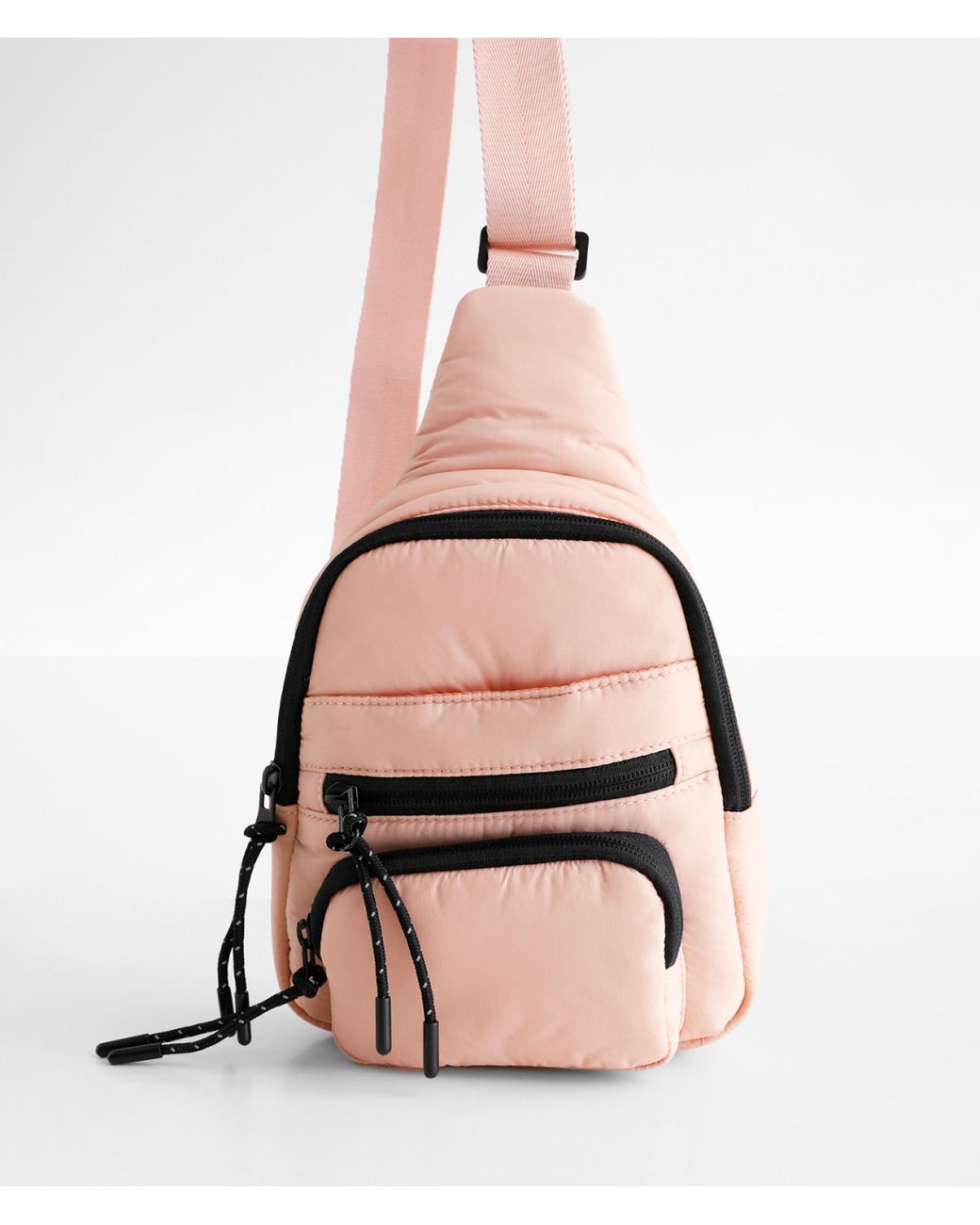 Street Level Athletic Sling Backpack in Pink | Lyst