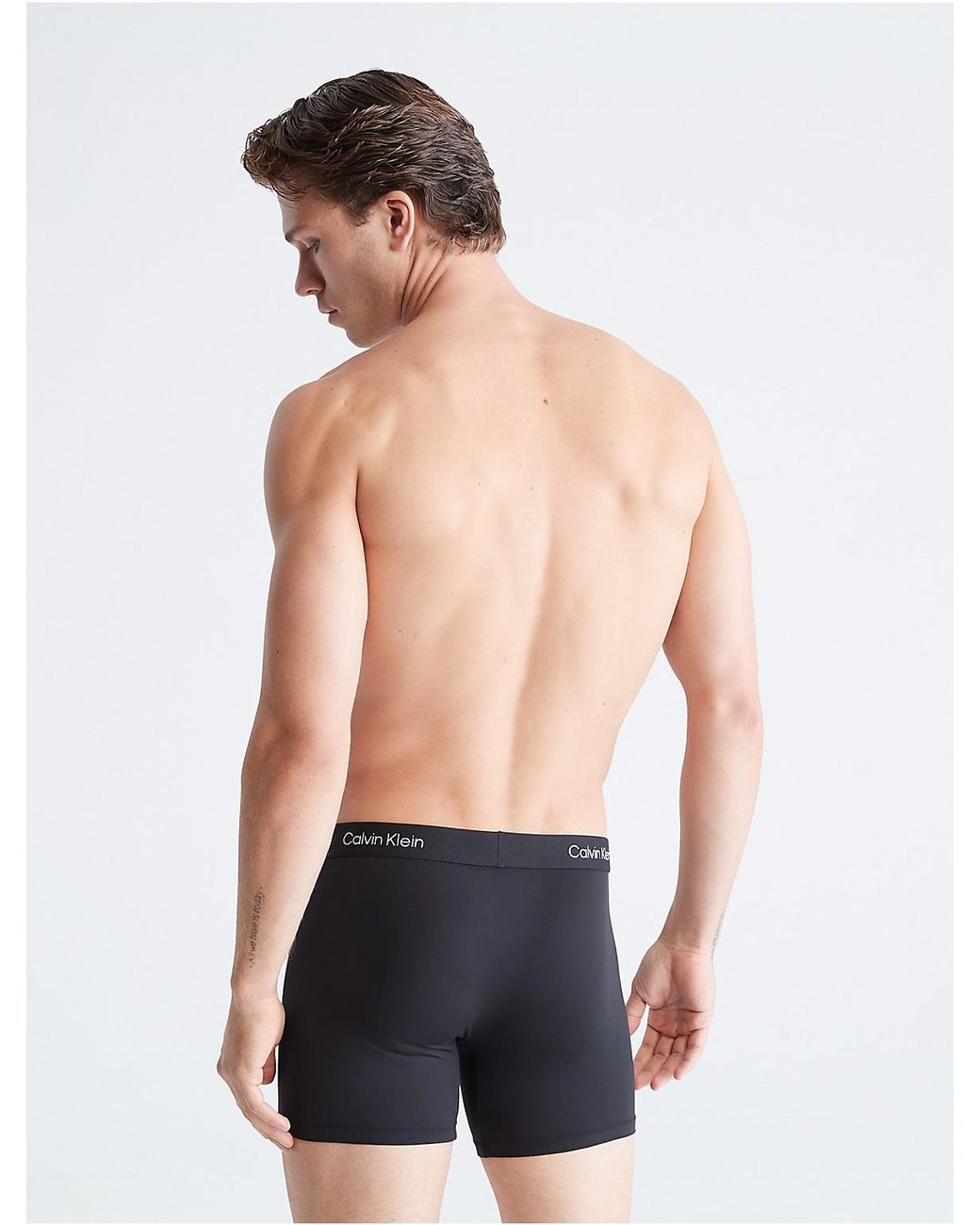 Calvin Klein 1996 Micro Boxer Brief in Black for Men | Lyst