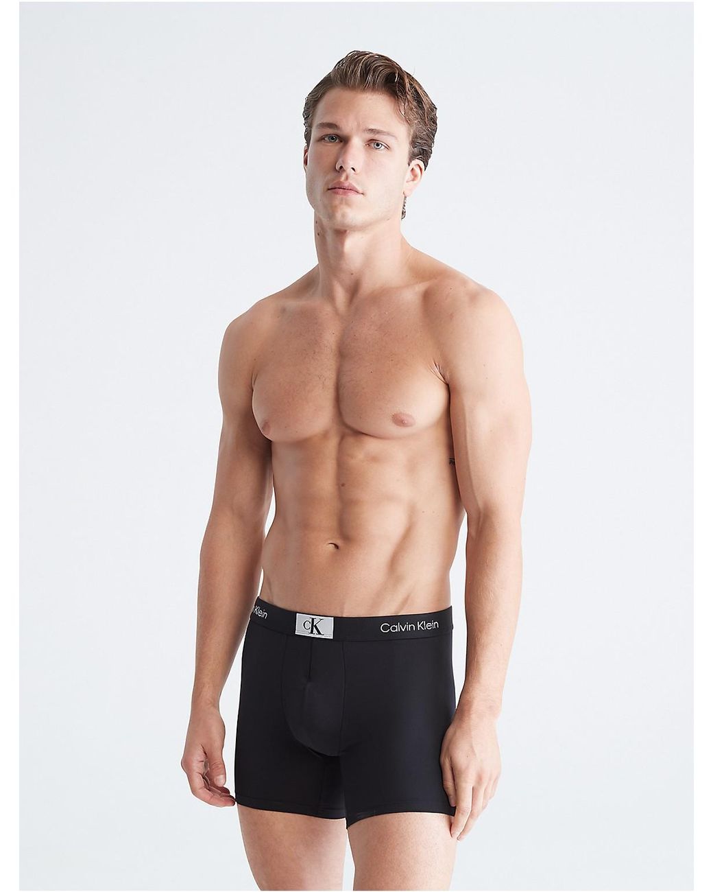 Calvin Klein 1996 Micro Boxer Brief in Black for Men | Lyst