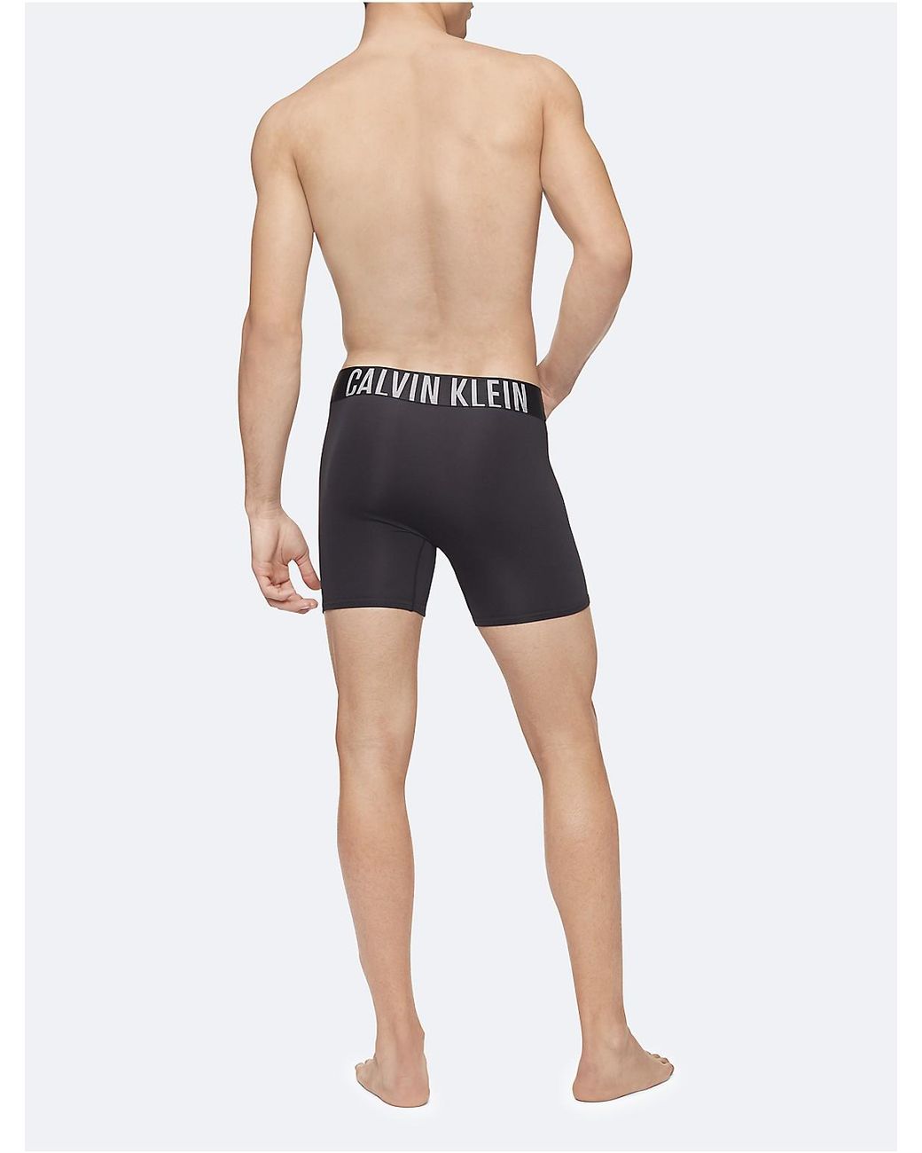 Calvin Klein Intense Power Micro 3 Pack Boxer Brief In Black For Men Lyst