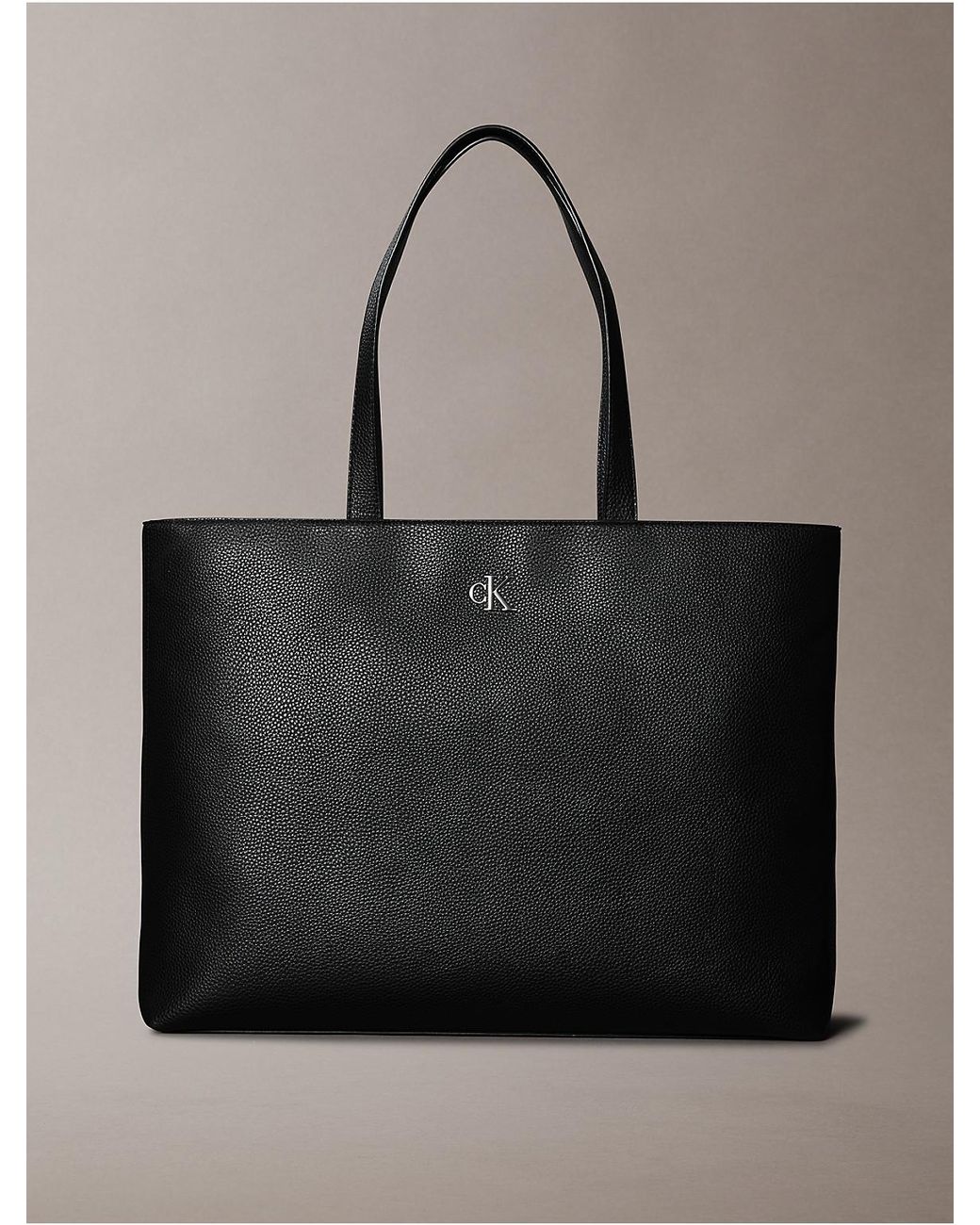 Calvin Klein Archive Hardware Tote Bag in Black | Lyst