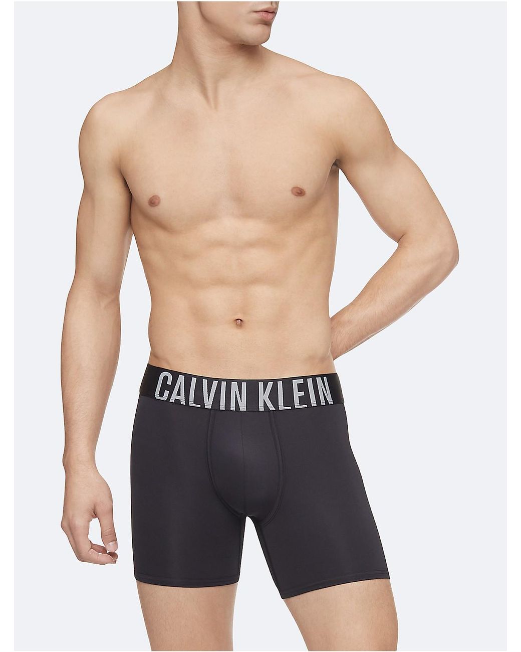 Calvin Klein Intense Power Micro 3 Pack Boxer Brief In Black For Men Lyst