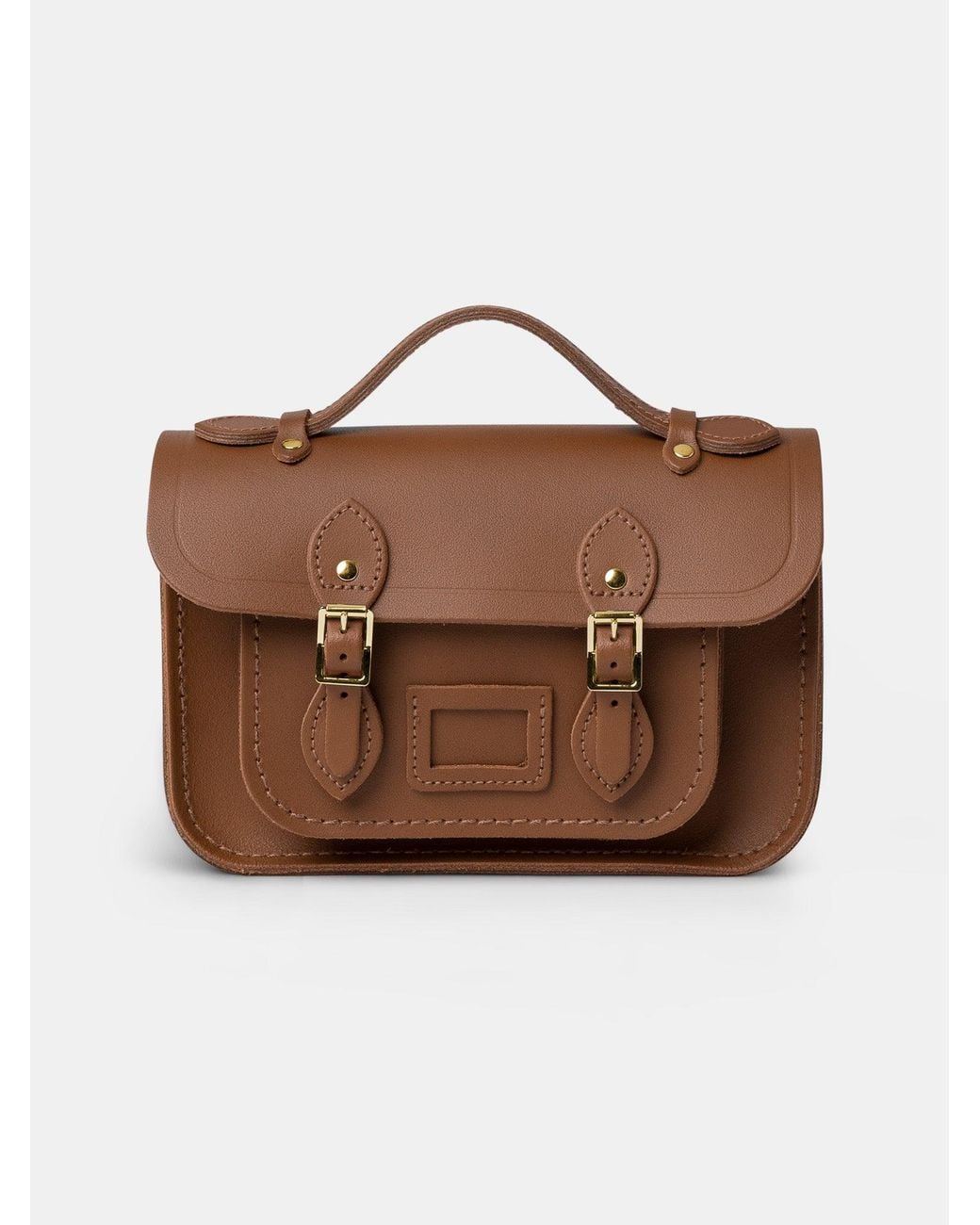 Cambridge Satchel Company The Mini in Brown | Lyst