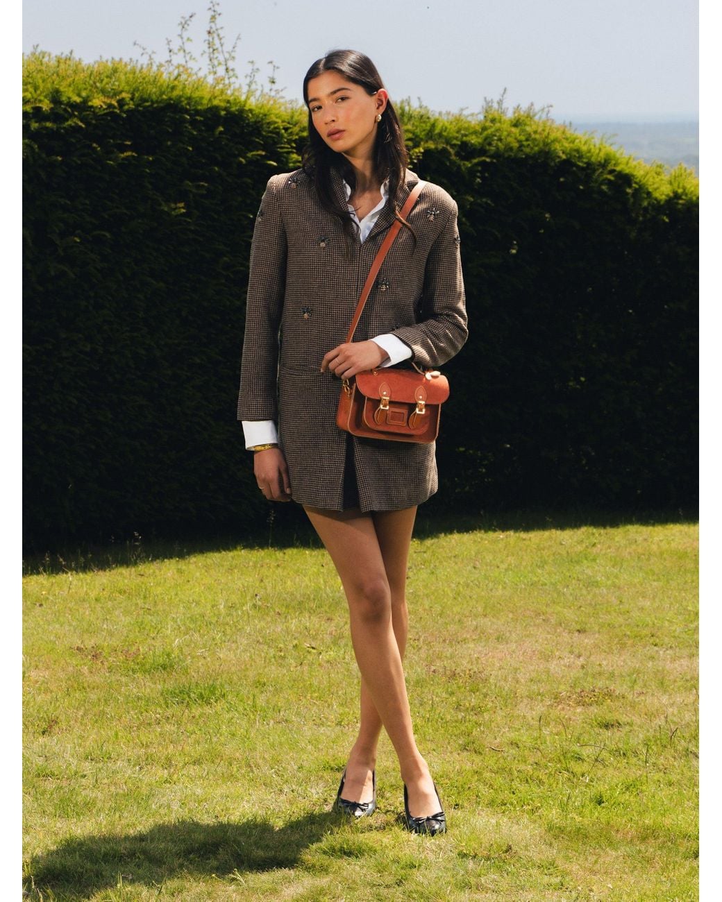 Cambridge Satchel Company The Mini in Orange | Lyst