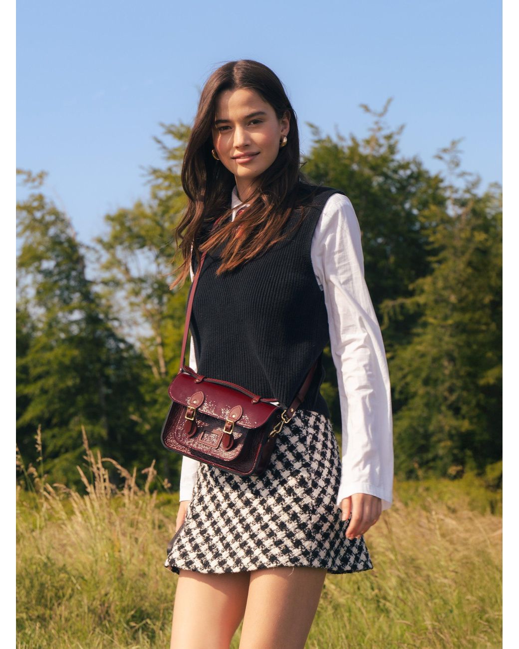 Cambridge Satchel Company The Mini in Red | Lyst