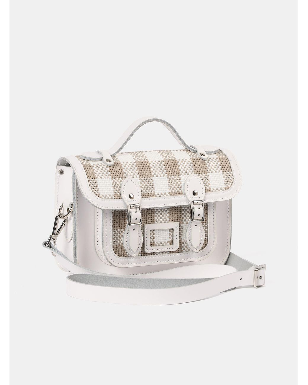 Cambridge Satchel Company The Mini in White | Lyst