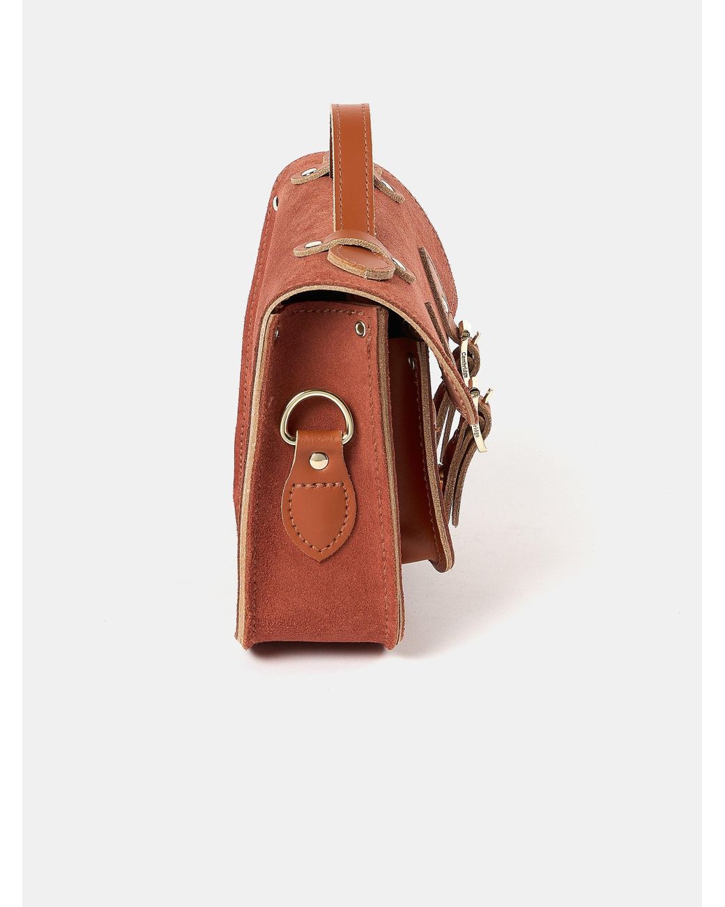 Cambridge Satchel Company The Mini in Orange | Lyst