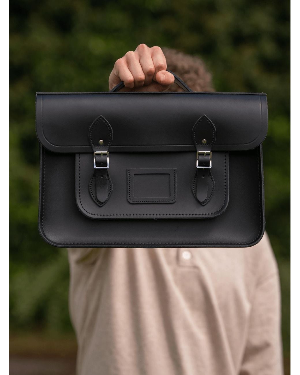 Cambridge Satchel Company The 15 Inch Batchel in Black | Lyst UK