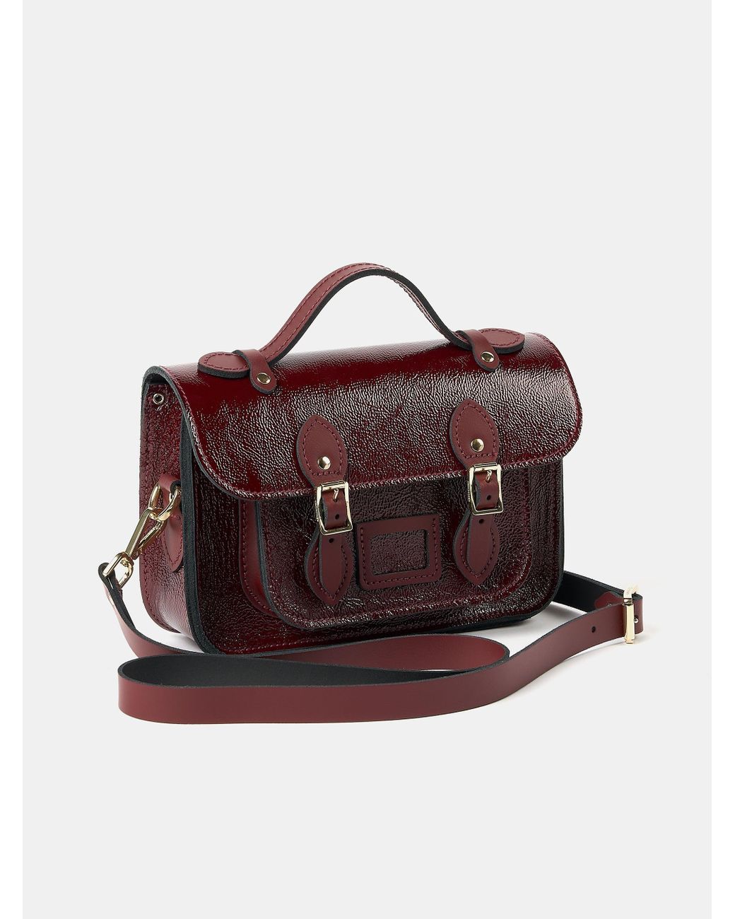 Cambridge Satchel Company The Mini in Red | Lyst