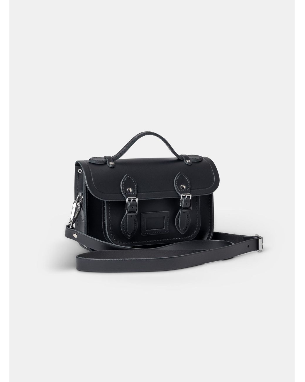 Cambridge Satchel Company The Mini in Black | Lyst