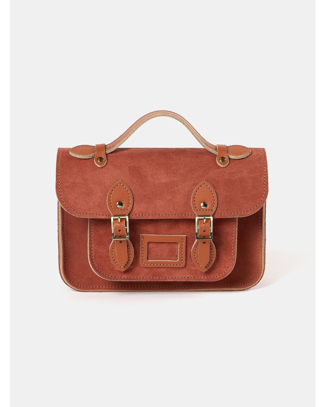 Cambridge Satchel Company The Mini in Orange | Lyst