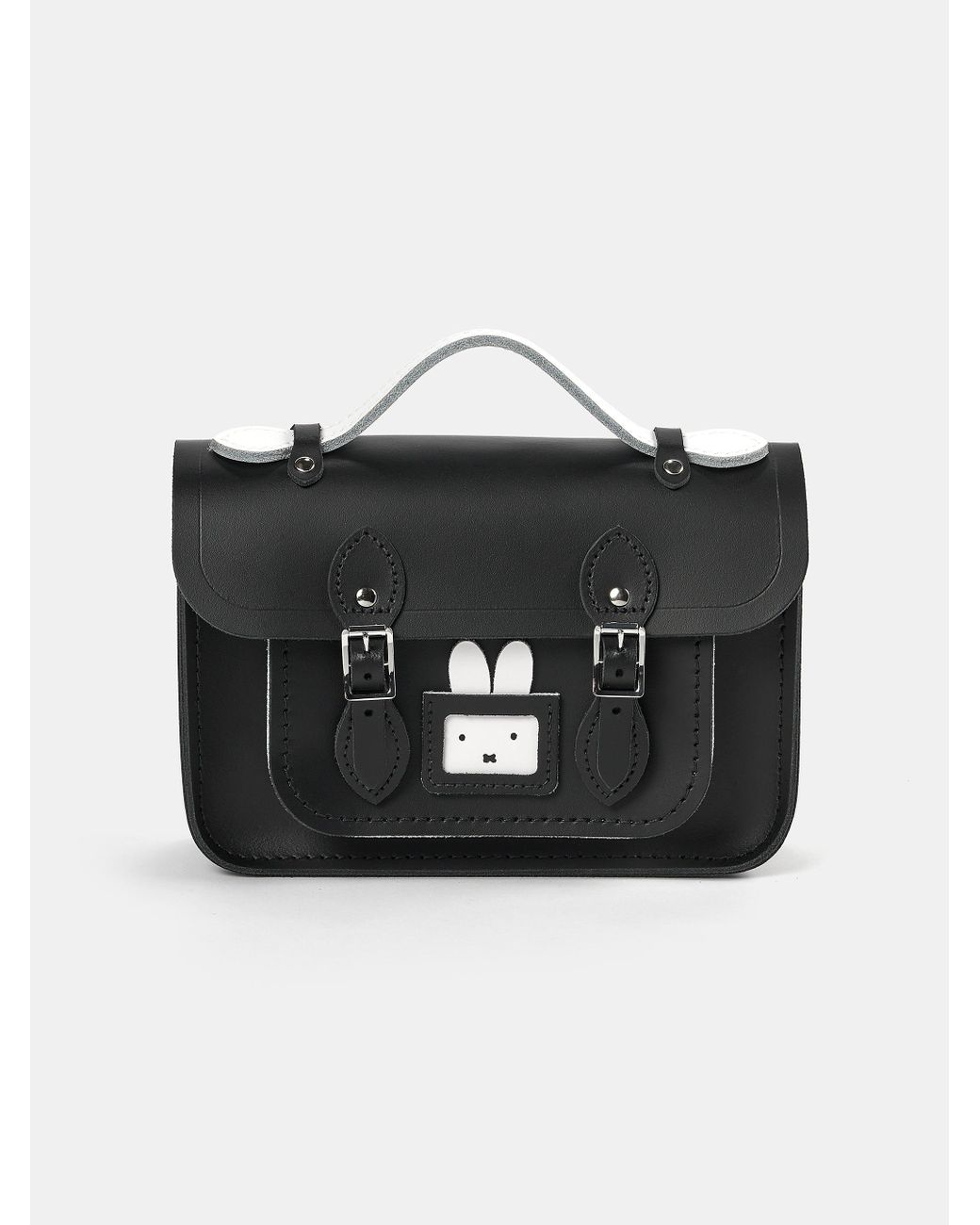Cambridge Satchel Company The Peekaboo Miffy Mini Satchel in Black | Lyst