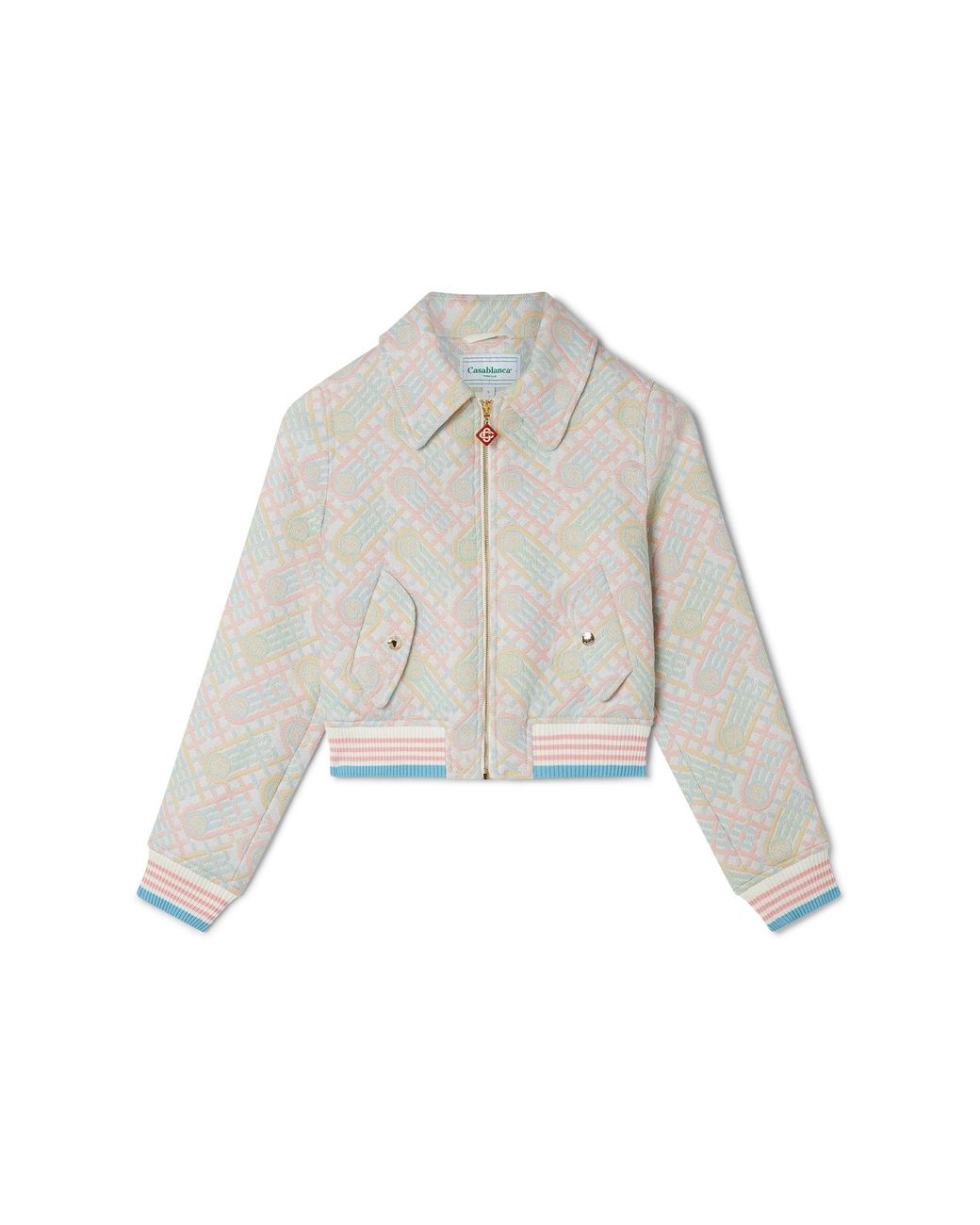Casablanca Paris Ping Pong Bomber Jacket, By in White | Lyst UK