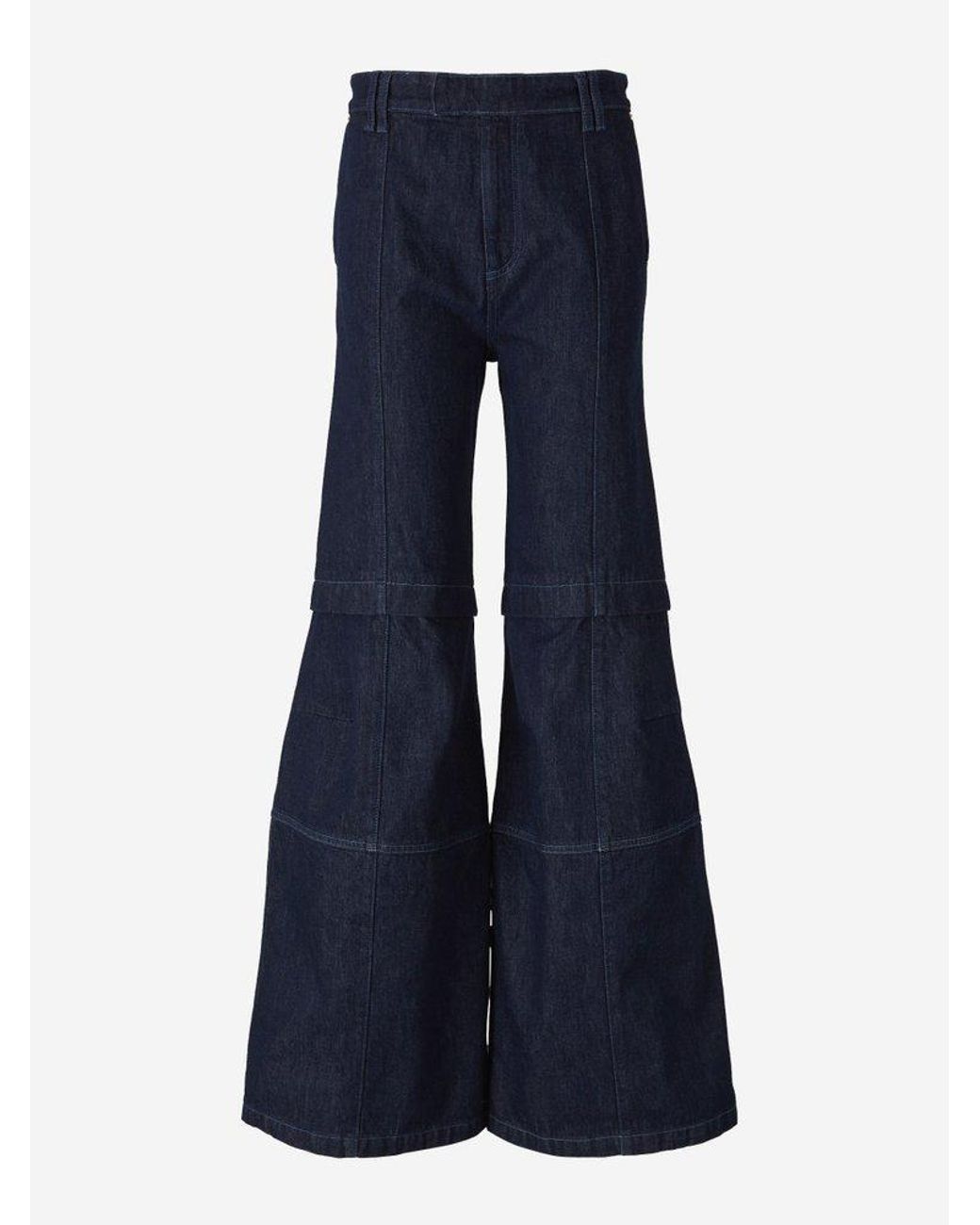DARKPARK Sam Wide Flare Jeans in Blue | Lyst
