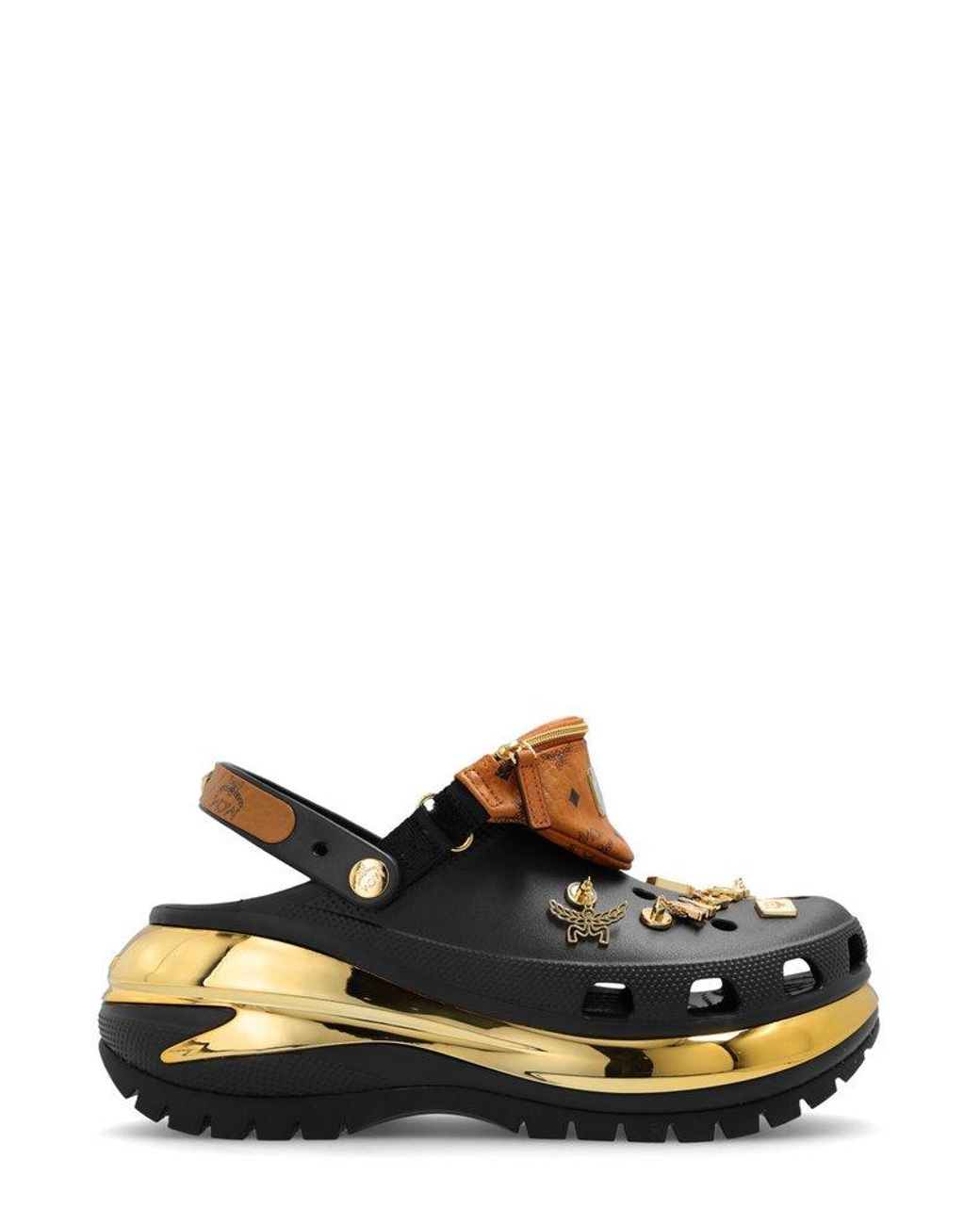 MCM X Crocstm in Black | Lyst