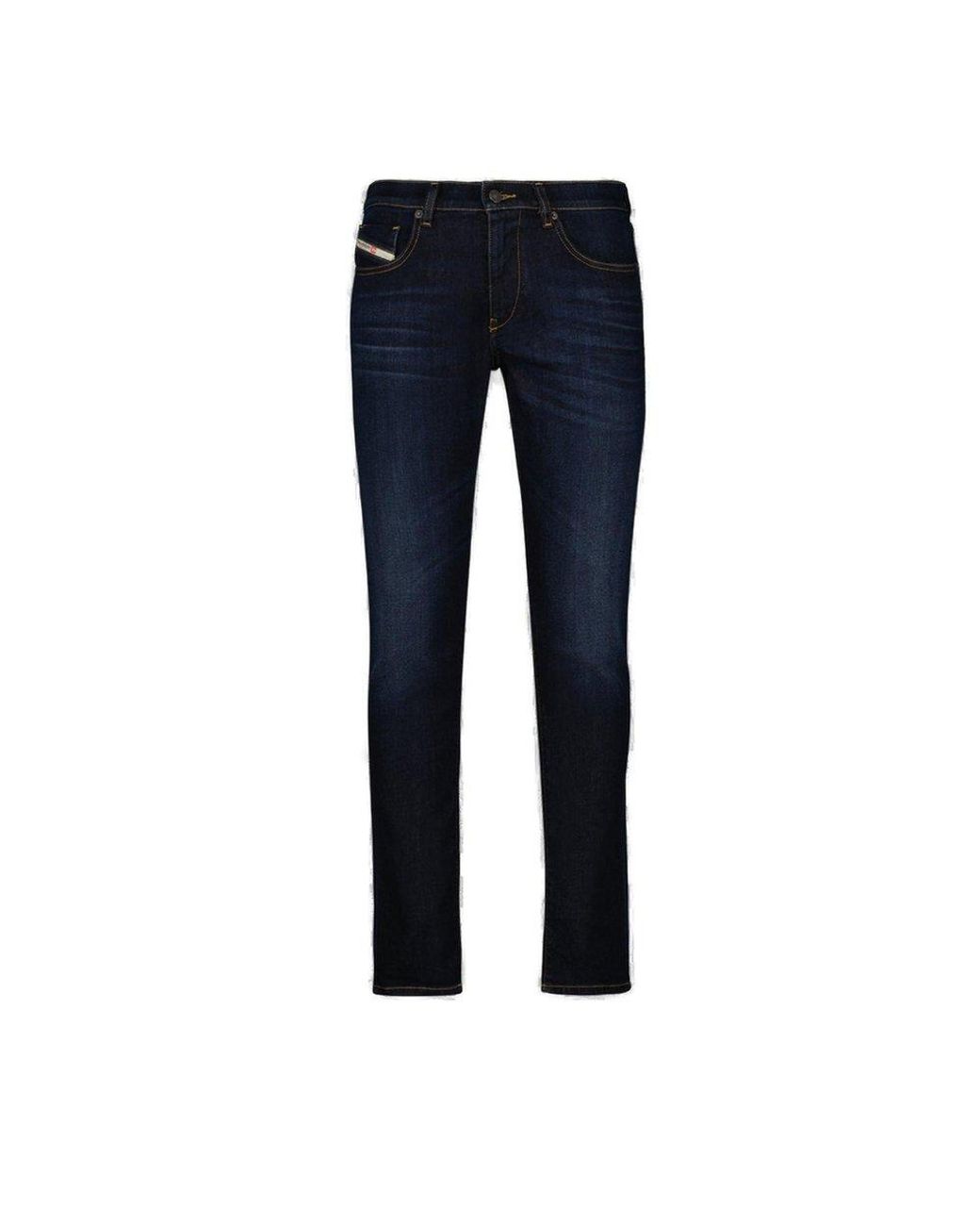 DIESEL 2019 D-Strukt Straight-Leg Slim Jeans in Blue for Men | Lyst