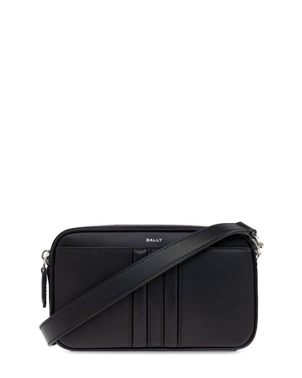 Bally Mythos Zipped Shoulder Bag in Black for Men | Lyst