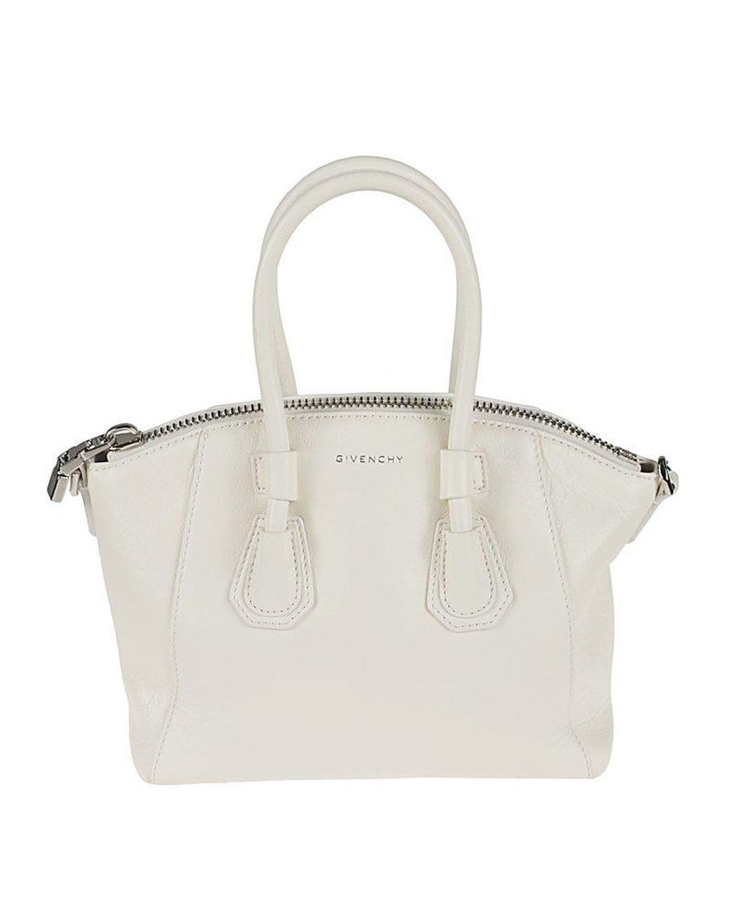 Givenchy Antigona Sport Mini Tote Bag in White | Lyst