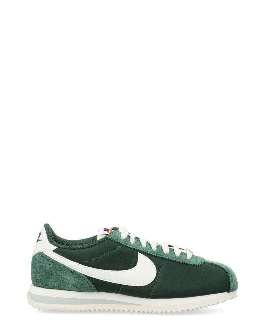 Nike Cortex Txt Panelled Sneakers in Green | Lyst